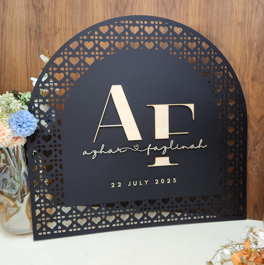 Wedding Signage | Clik Clok Singapore - Clik Clok